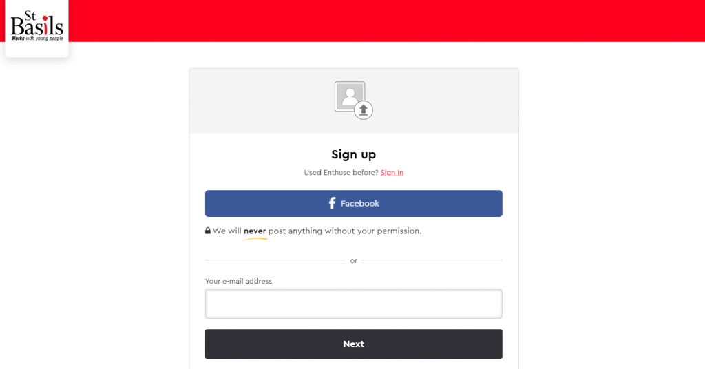 How to set up an Enthuse page